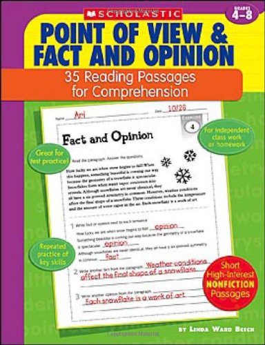Point of View & Fact and Opinion: 35 Reading Passages for Comprehensio ...