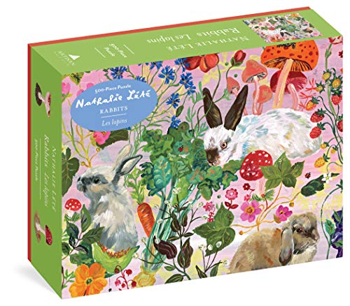 Nathalie Lete Rabbits 500 Piece Puzzle – Little Professor